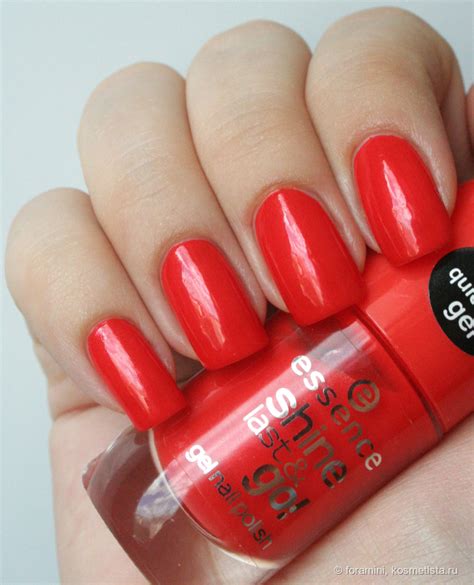 Красные лаки от Essence, Koroleva by Polina Koroleva, Picture polish ...