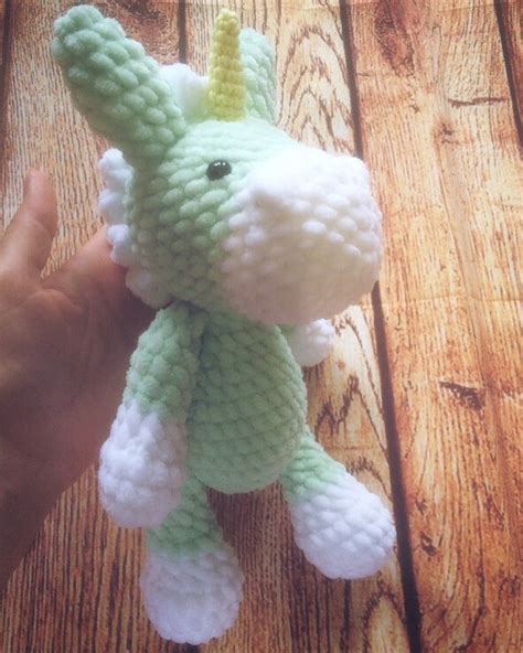 Плюшевый единорог 🦄 Рост 29 см #вязаныеигрушки #игрушкиручнойработы # ...