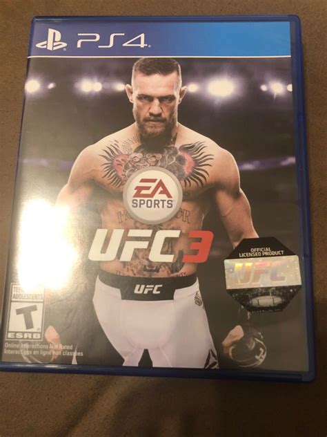 UFC 3, Video Gaming, Video Games, PlayStation on Carousell