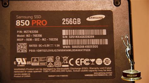256 Samsung SSD 850 PRO - YouTube