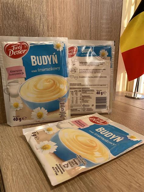 Заварний Крем-десерт – Пудинг Budyn Із Вершковим Смаком — Купить ...
