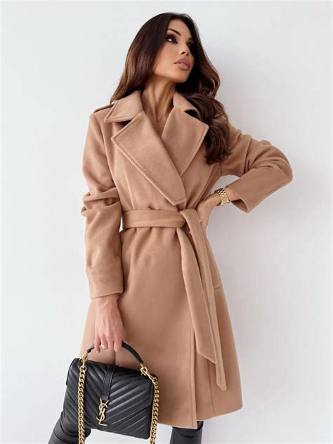 PLAŠČ DOROTHY CAMEL - secretstylex.si