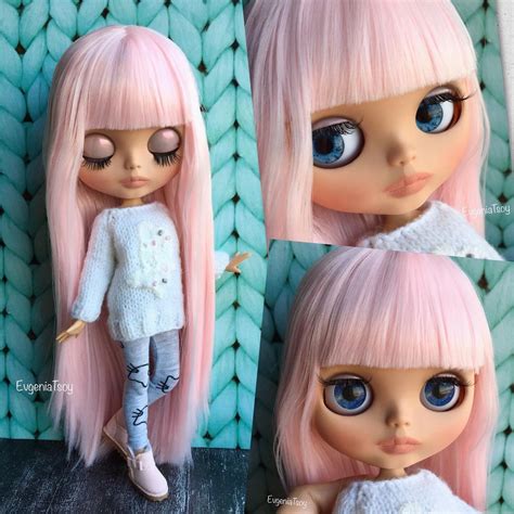 Кукла ооак Блайз с розовыми волосами (custom blythe) ooak tbl кастом в ...