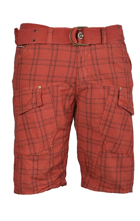 Шорты ALPHA INDUSTRIES CHECKED vintage red (#131208), купить в Интернет ...