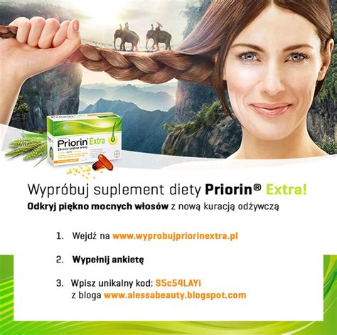 Przetestuj Priorin Extra, suplement wzmacniający włosy. - Pielęgnacja ...