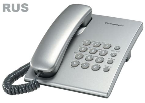 KX-TS2350RU Panasonic | Проводной недорогой телефон Панасоник серии KX