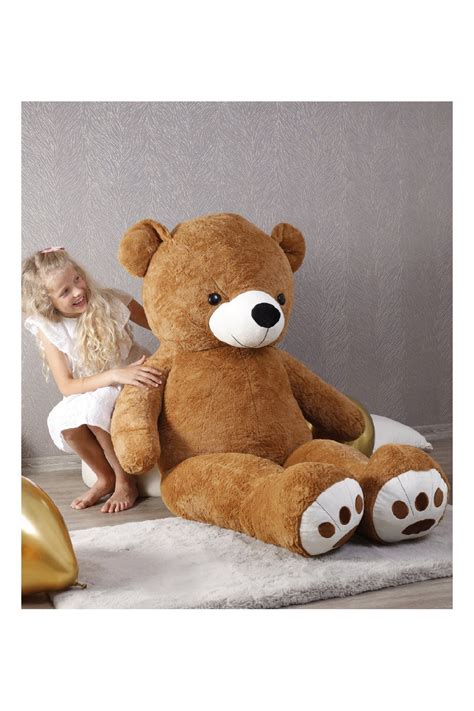 Velký plyšový medvěd hnědý 180 cm - Můj plyšák