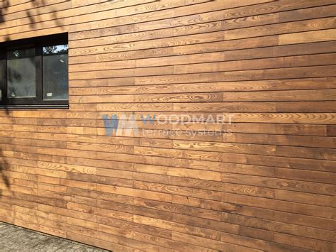 ᐉ Фасад дома из термоясеня купить по цене 0 грн | WOODMART