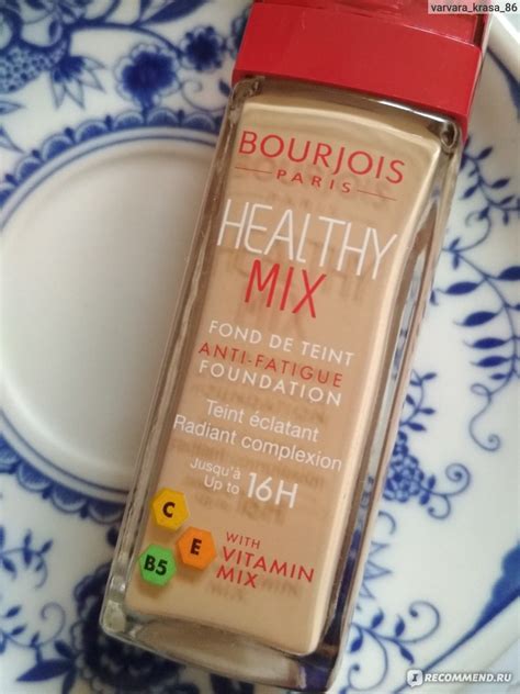 Тональный крем Bourjois Healthy Mix Anti-Fatigue and Radiance Reveal ...