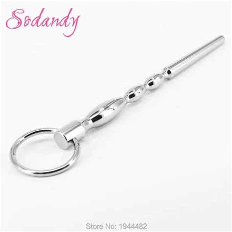SODANDY Urethral Plug Stainless Steel Penis Plugs Urethral Sounds Metal ...