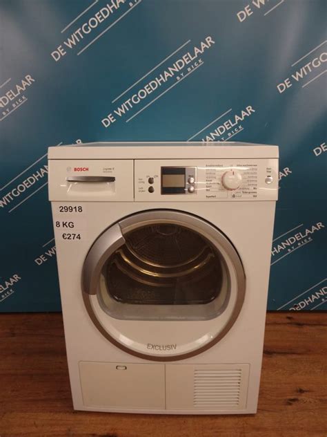 Bosch logixx 8 - 8kg condensdroger - De Witgoedhandelaar