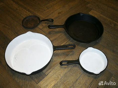 Сковородки чугунные, СССР купить в Санкт-Петербурге | Хобби и отдых | Авито