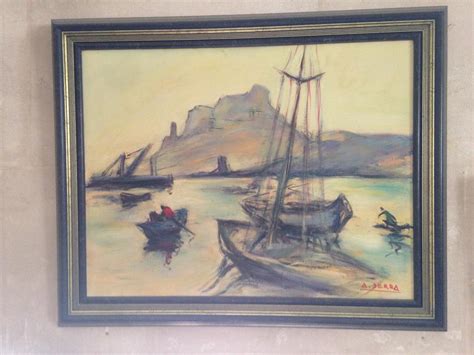 Tableau Signe Antoine Serra - Tableaux marine