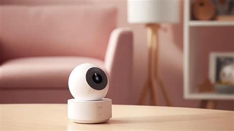 Premium AI Image | Compact security camera at home