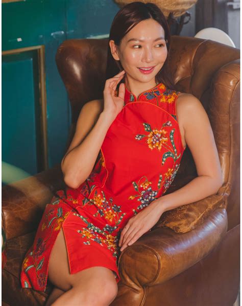 KerTing Batik Bling Cheongsam