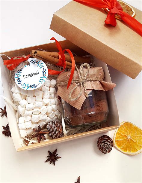 Новогодний подарочный набор с какао | Sweetmeet