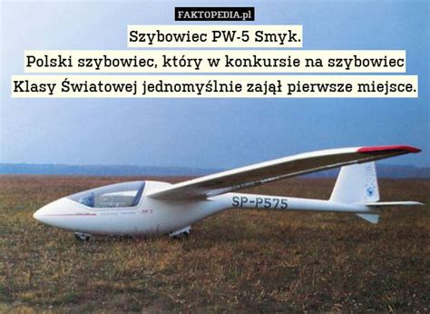 Szybowiec PW-5 Smyk.Polski szybowiec,