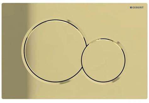 Кнопка для инсталляции GEBERIT SIGMA 01 115.770.DM.5 (Матовое золото ...