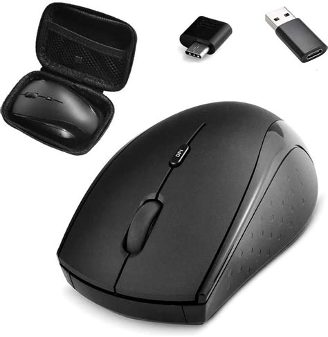 Huifen Type C Wireless Mouse, USB C Gaming Wireless Mice 2.4G Silent ...