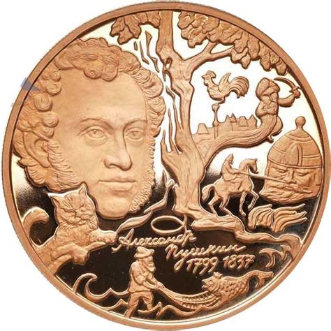 100 Roubles (A .S. Pushkin) - Russian Federation (1991-date) – Numista