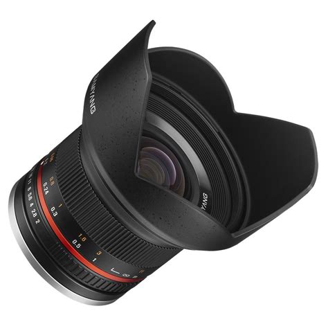 Samyang 12mm F2 NCS CS E-mount lens info