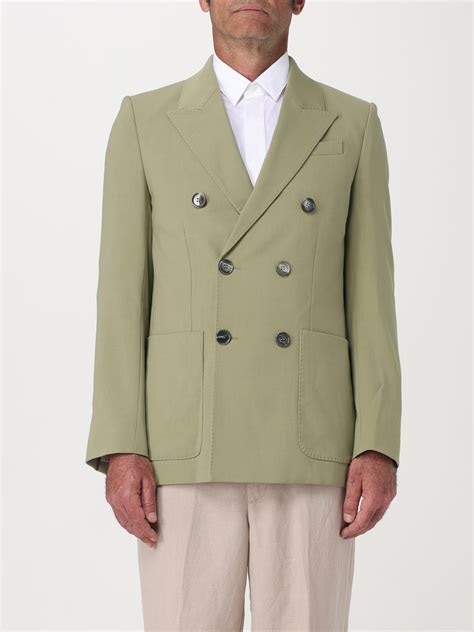 AMI PARIS: double-breasted blazer - Green | Ami Paris blazer ...