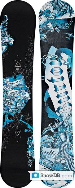Snowboard Burton Bullet 2008/2009 :: Snowboard and ski catalog SnowDB.com