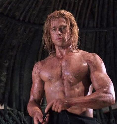 Brad Pitt as Achilles | Brad pitt troy, Brad pitt, Brad pitt workout