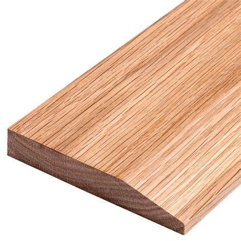 Solid Oak Chamfer Skirting | American Oak Skirting | Timber 2 U Direct