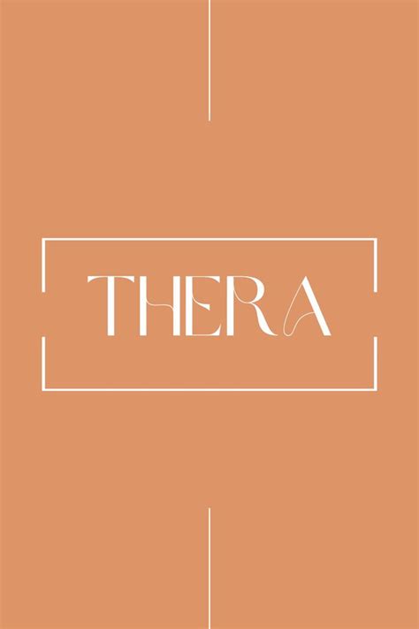 Name Idea: Thera | Names, Spreadsheet