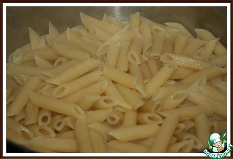 Макароны Пенне "Мама Мия" – кулинарный рецепт
