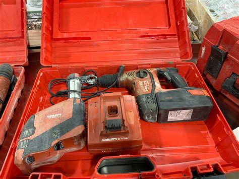 HILTI TE 6-A36 CORDLESS HAMMER DRILL WITH HILTI TE DRS-6-A DUST ...