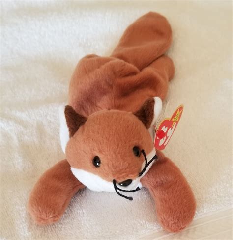 Sly the Fox Beanie Baby - Etsy