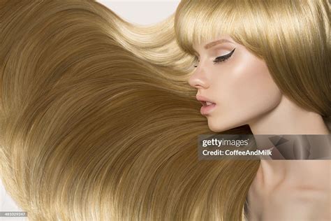Woman With Perfect Hair High-Res Stock Photo - Getty Images
