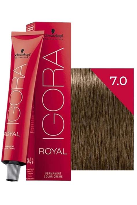 Igora Royal Doğal Tonlar 7-0 Kumral 60ml Fiyatı, Yorumları - Trendyol