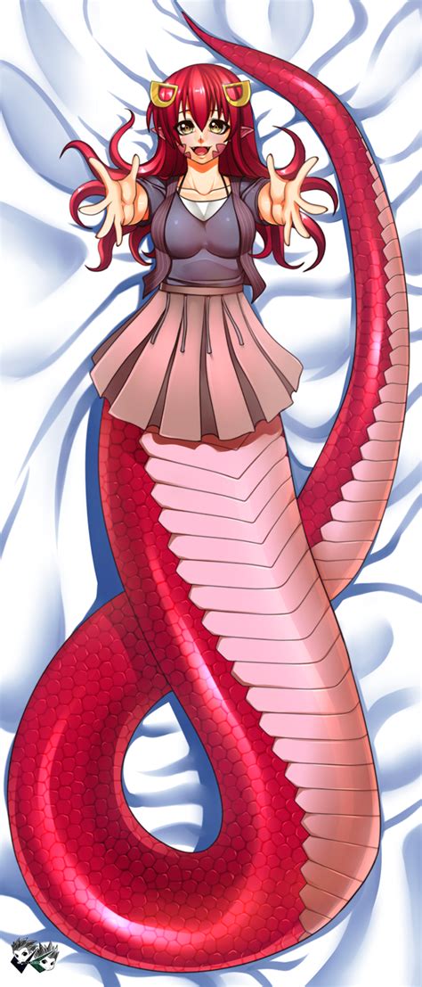 COMMISSION: Miia Dakimakura Front Ver. by jadenkaiba on DeviantArt