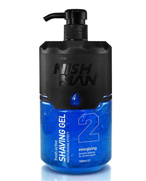 Shaving gel 2 Nish man 1000ml - La Coquette Cosmetics
