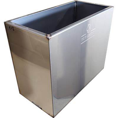 Бак для бани из нержавейки 60 л. 2 мм/AISI 430 (50х25х48 см) отк ...