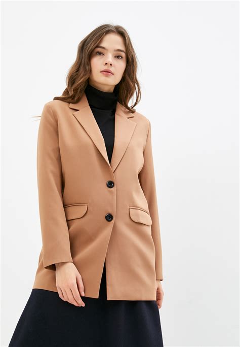 Жакет Moda Sincera, цвет: коричневый, RTLAAU383901 — купить в интернет ...