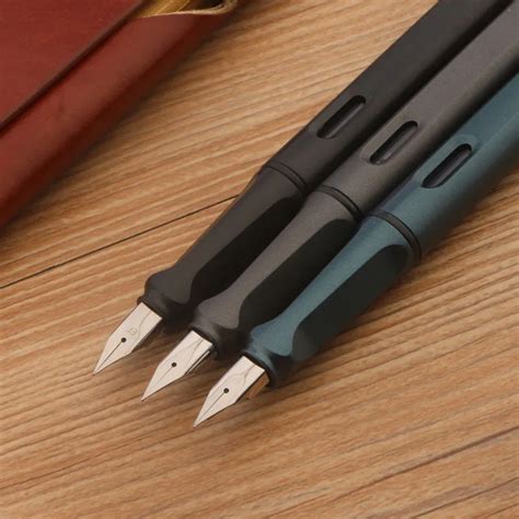 Пластиковая матовая черная перьевая ручка 860 EF, 1 шт | AliExpress