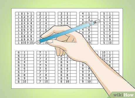 How to Make a Multiplication Table: 12 Steps (with Pictures)