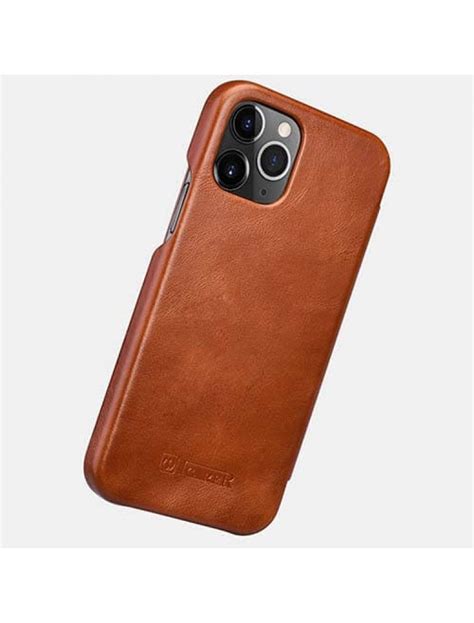 Flot iPhone 12 mini læder cover i ægte læder | Fri fragt