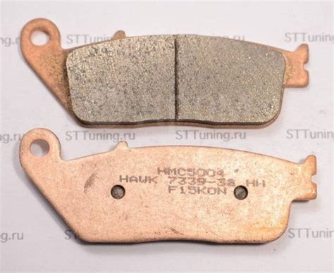 Колодки тормозные HMC5004 HAWK Sintered Metallic, Brembo, Honda ...