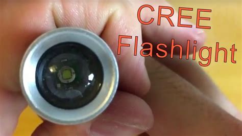 CREE Q5 Flashlight - Overview - YouTube