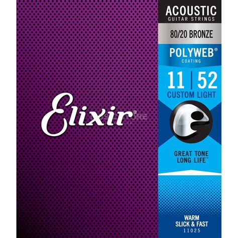 Elixir 11025 Polyweb Acoustic 11-52 | Deutschland
