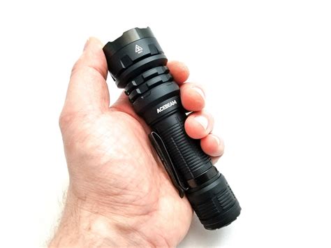 Acebeam P17 review | 4900 lm extreme tactical flashlight | 1Lumen