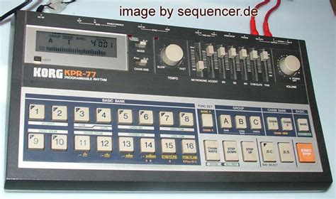 Korg KPR77 Drummachine/Module step sequencer