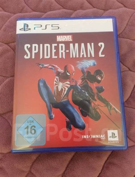 Игра Человек паук 2 (PS5) русский язык, диск, Sony PlayStation 5, в ...