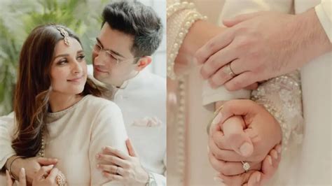 Finally! Parineeti Chopra and Raghav Chadha engaged, check pics & videos