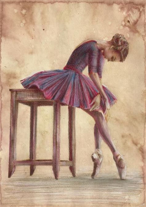 Балет, балет, балет... Рисунок, ручная работа, 2019г Автор - Мишарева ...